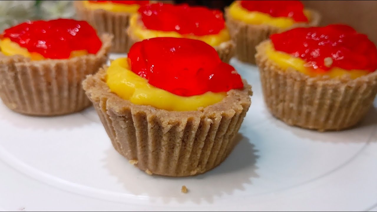 Custard Cupcake | No baking | No oven | unique dessert - YouTube