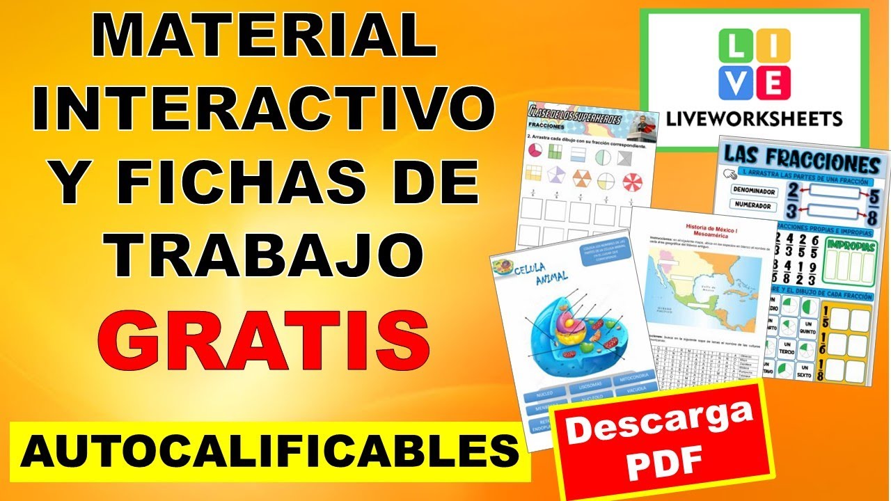 MATERIAL INTERACTIVO Y FICHAS DE TRABAJO GRATIS RECURSOS EDUCATICOS ...