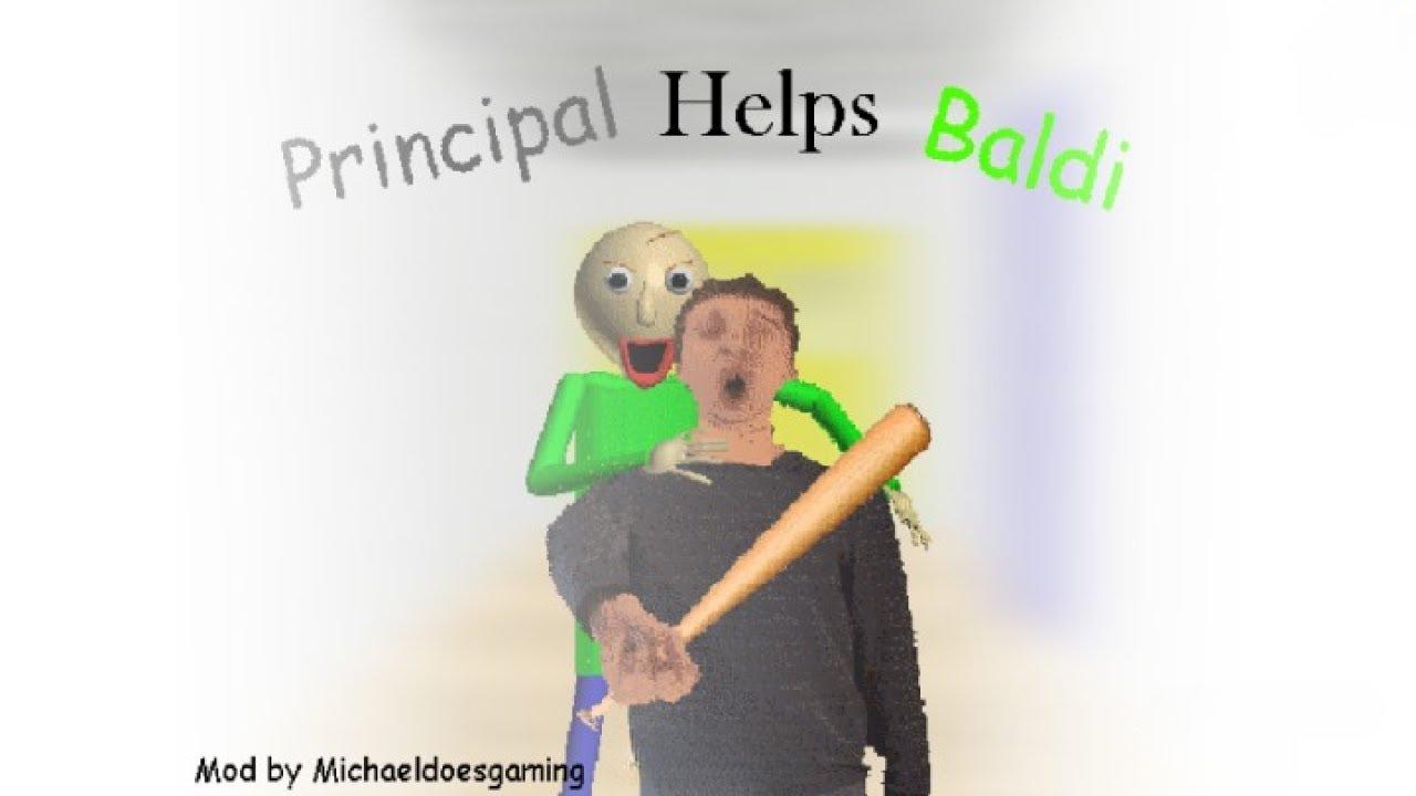 Principal Helps Baldi | Baldi's Basics Mod - YouTube
