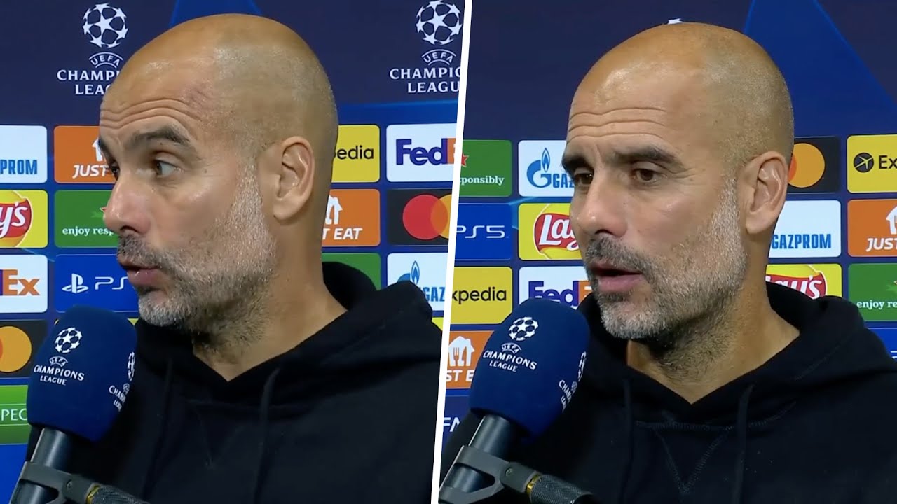 "Messi's goal was fantastic." Pep Guardiola reacts to PSG 2-0 Man City ...