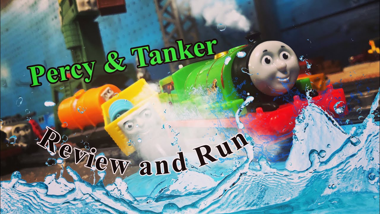 Thomas Motorized Trackmaster 2021 PERCY AND TANKER REVIEW - YouTube