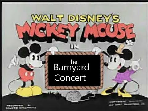 Mickey Mouse E15 The Barnyard Concert (1930) COLORIZED HQ - YouTube