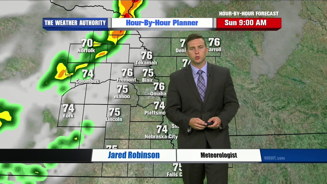 Jared Robinson's Hour by Hour Forecast to plan your day -- 9am Update ...