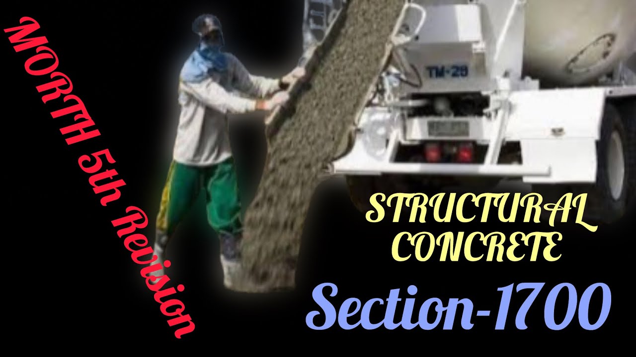 STRUCTURAL CONCRETE (SECTION- 1700) - YouTube