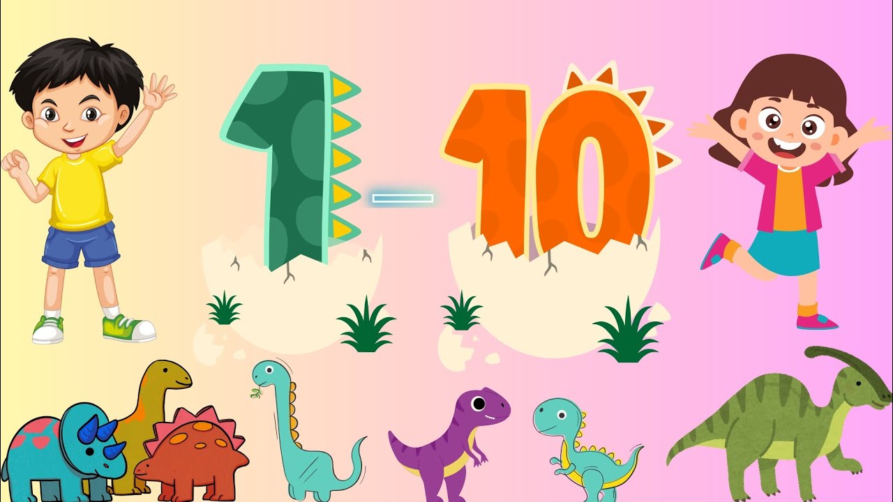 Counting Numbers | Numbers 1-10 | Count 1-10 | Learn Numbers up to10 ...