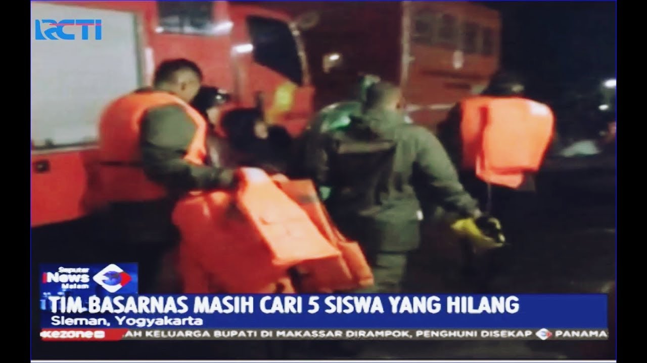 Tim Basarnas Masih Cari 5 Siswa SMPN 1 Turi yang Hilang di Hulu Sungai ...