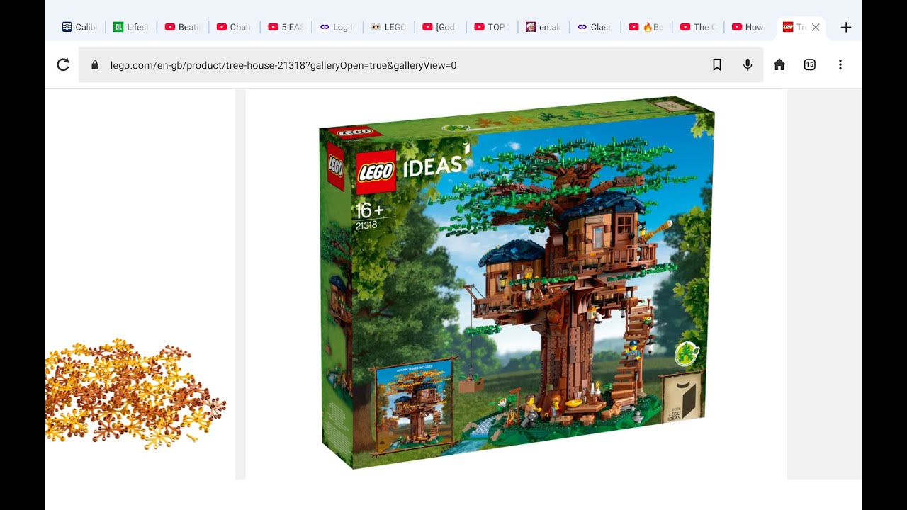 The 3000 pc Lego tree house - YouTube
