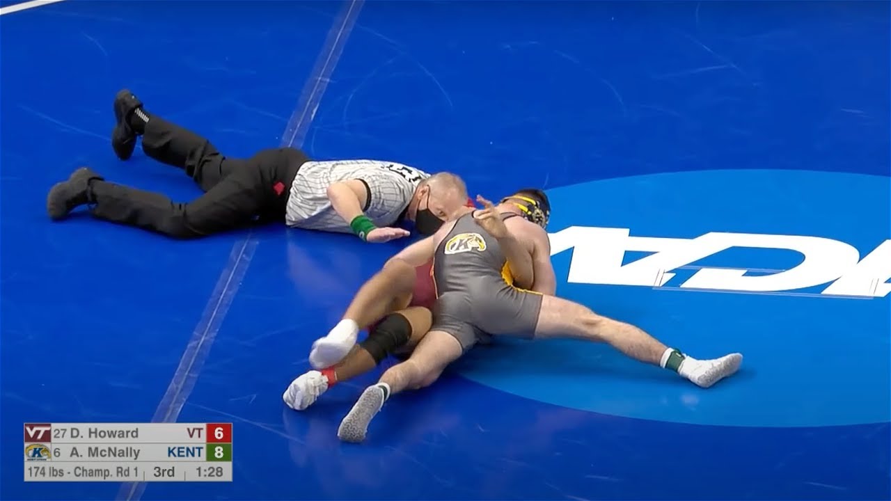 174lbs Andrew McNally (Kent State) fall Cody Howard (Virginia Tech ...
