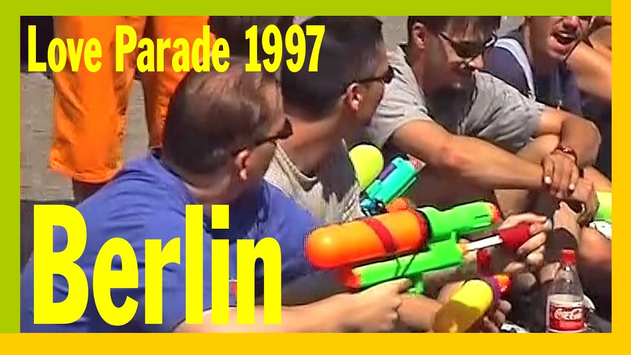 Love Parade 1997 - Motto: "Let the Sunshine In Your Heart" - Berlin ...