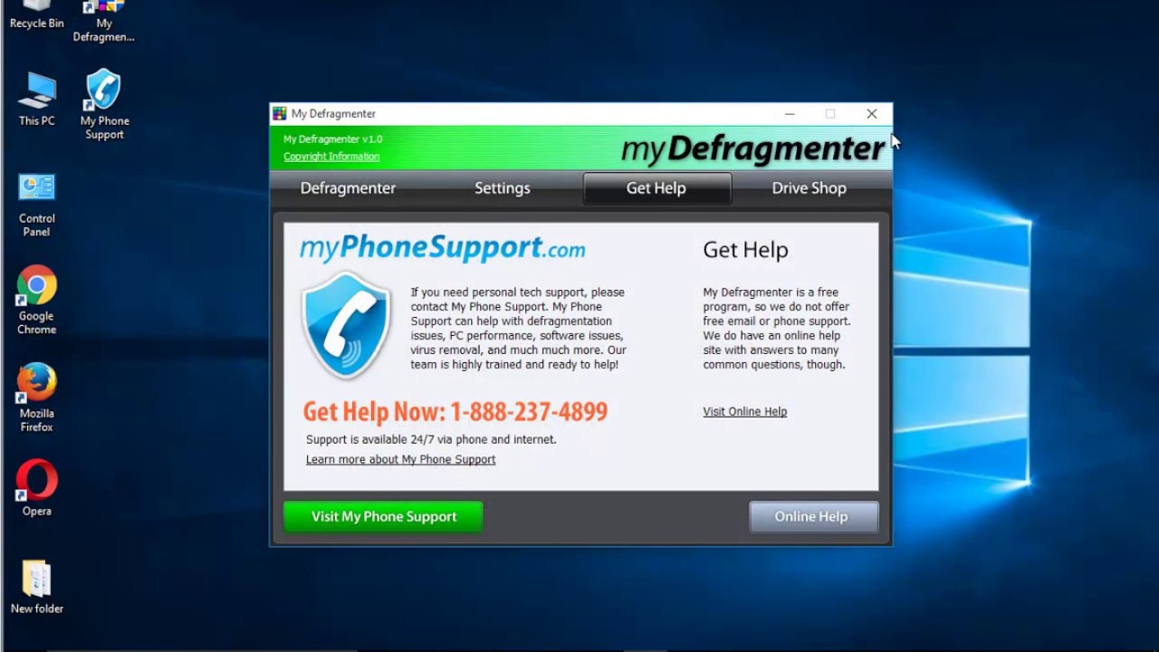 Uninstall My Defragmenter 1.0 on Windows 10 - YouTube