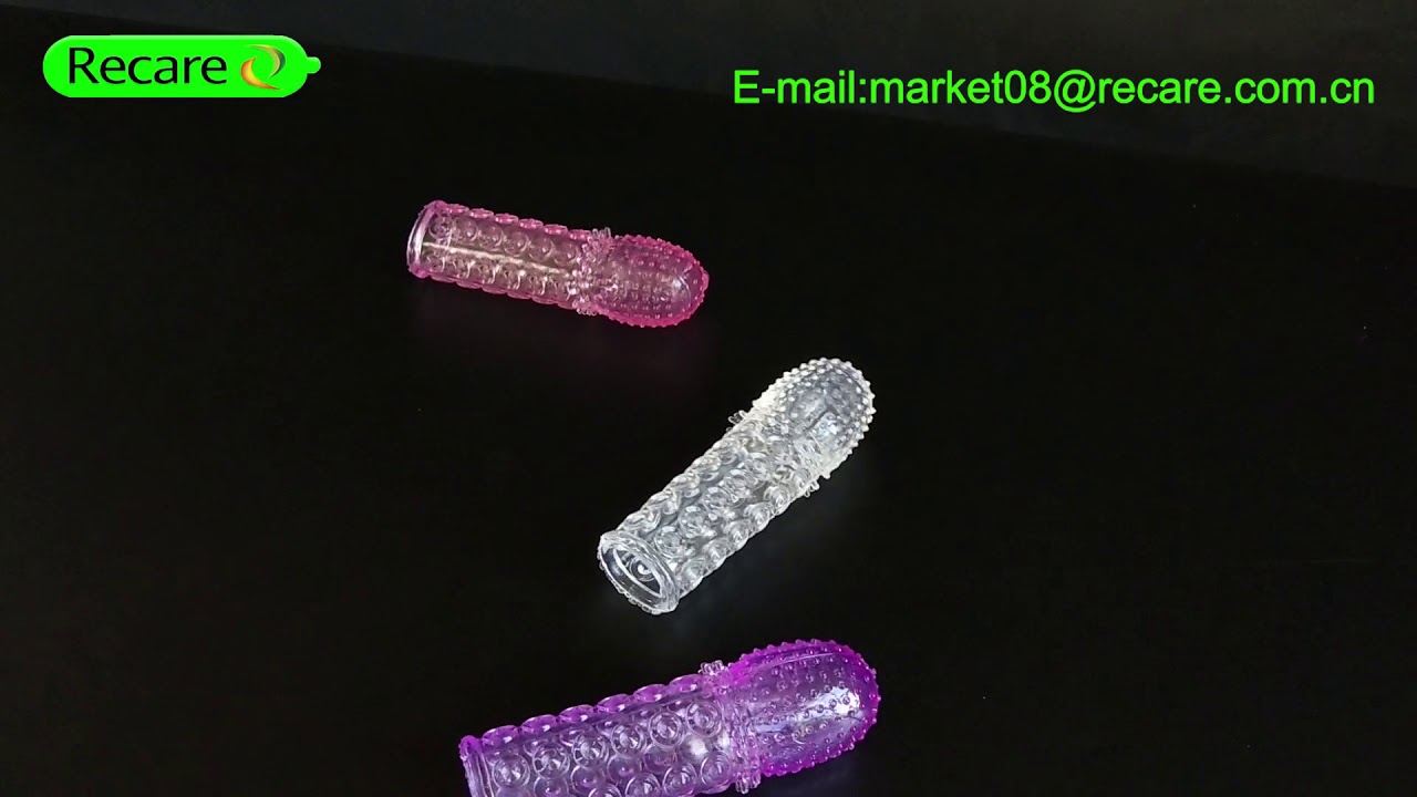 New hot fashion funny crystal condom. China OEM factory Recare reusable ...