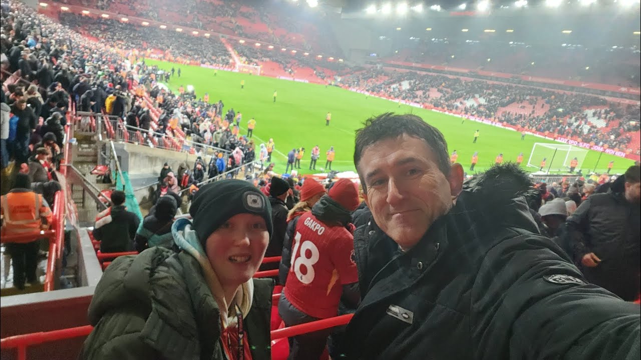 mission to Anfield Lfc vs Man Utd from Hull to Liverpool against the snow - YouTube