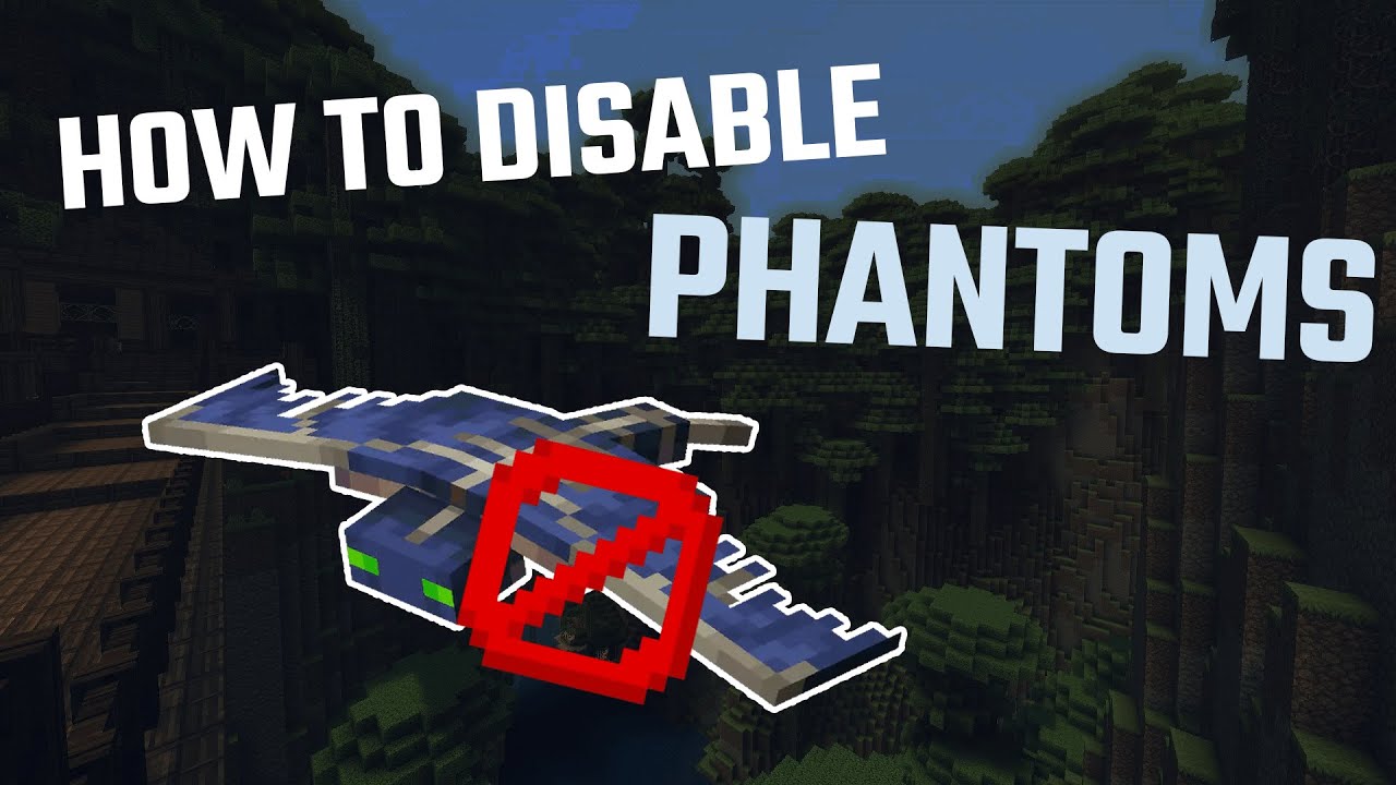 How to Disable Phantoms in Minecraft [Command] - YouTube