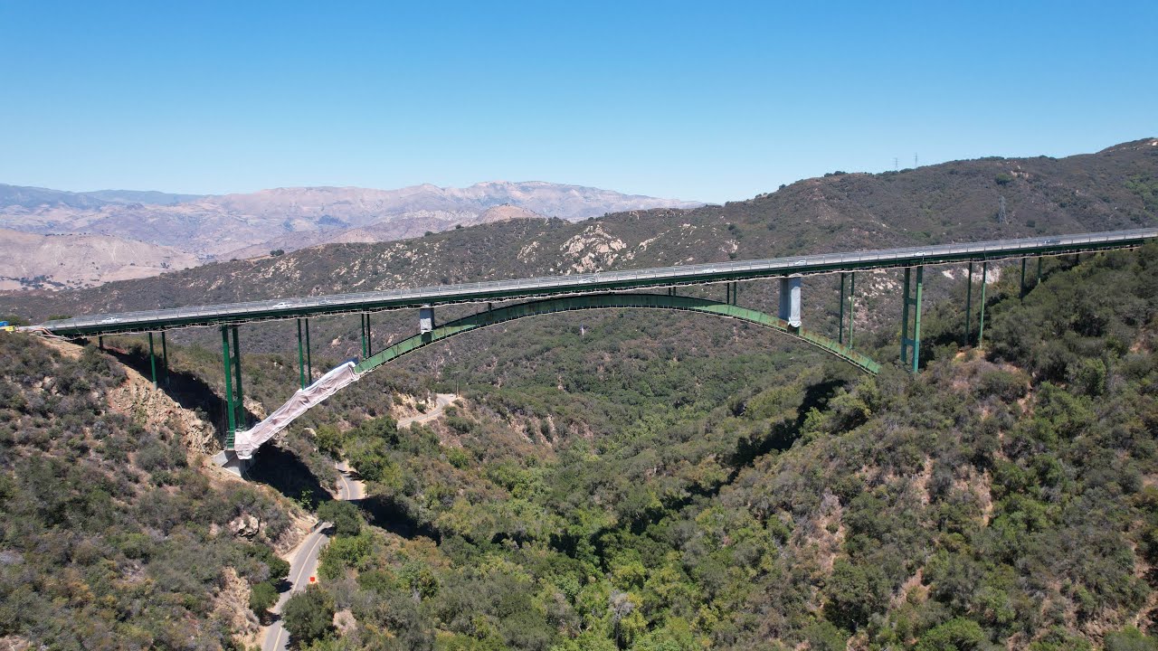 Cold Springs Arch Bridge - YouTube