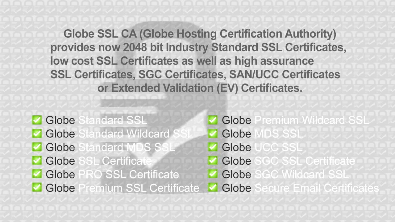 Globe SSL Services - YouTube