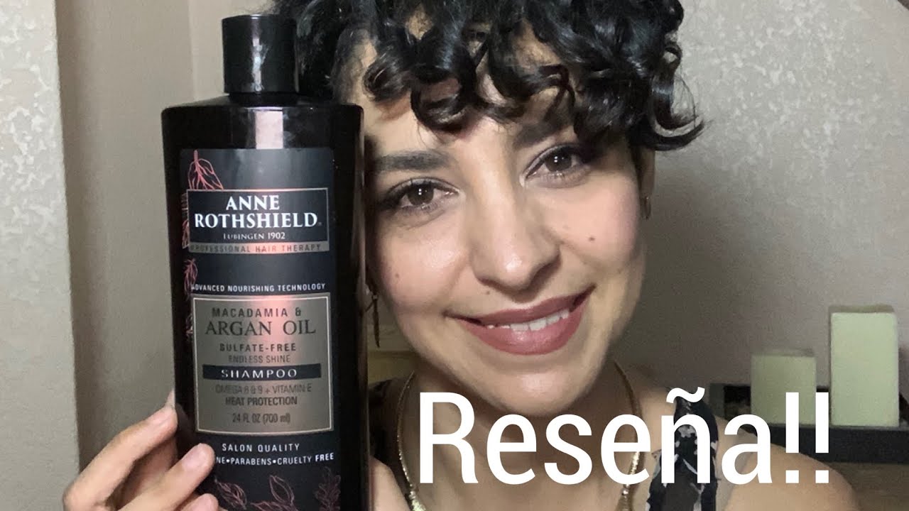 Shampoo de Macadamia y Argan Oil de la marca Anne Rotshield. Reseña. Y ...