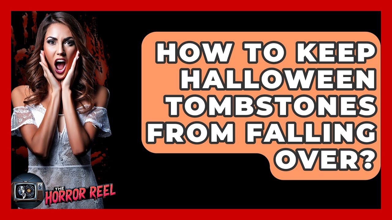 How To Keep Halloween Tombstones From Falling Over? - The Horror Reel ...