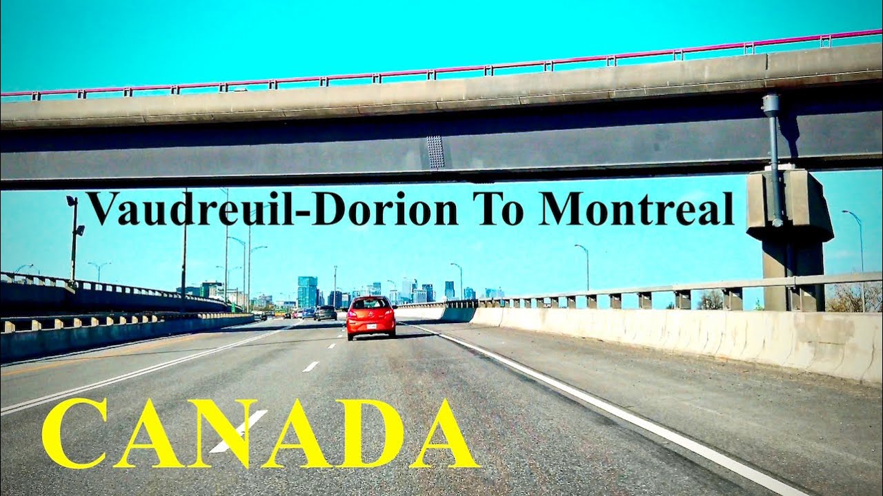 Scenic Drive from Vaudreuil-Dorion to Montreal, Quebec - Exploring ...