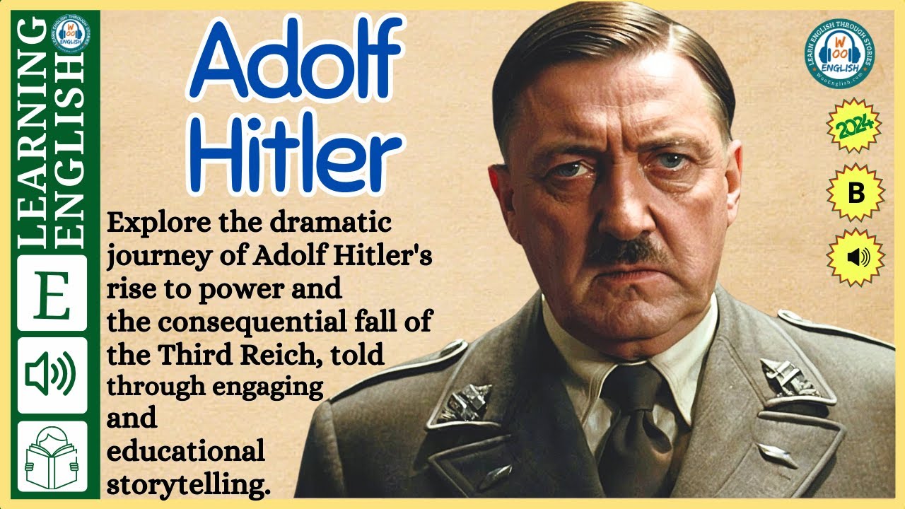 interesting story in English 🔥 Adolf Hitler 🔥 story in English with ...