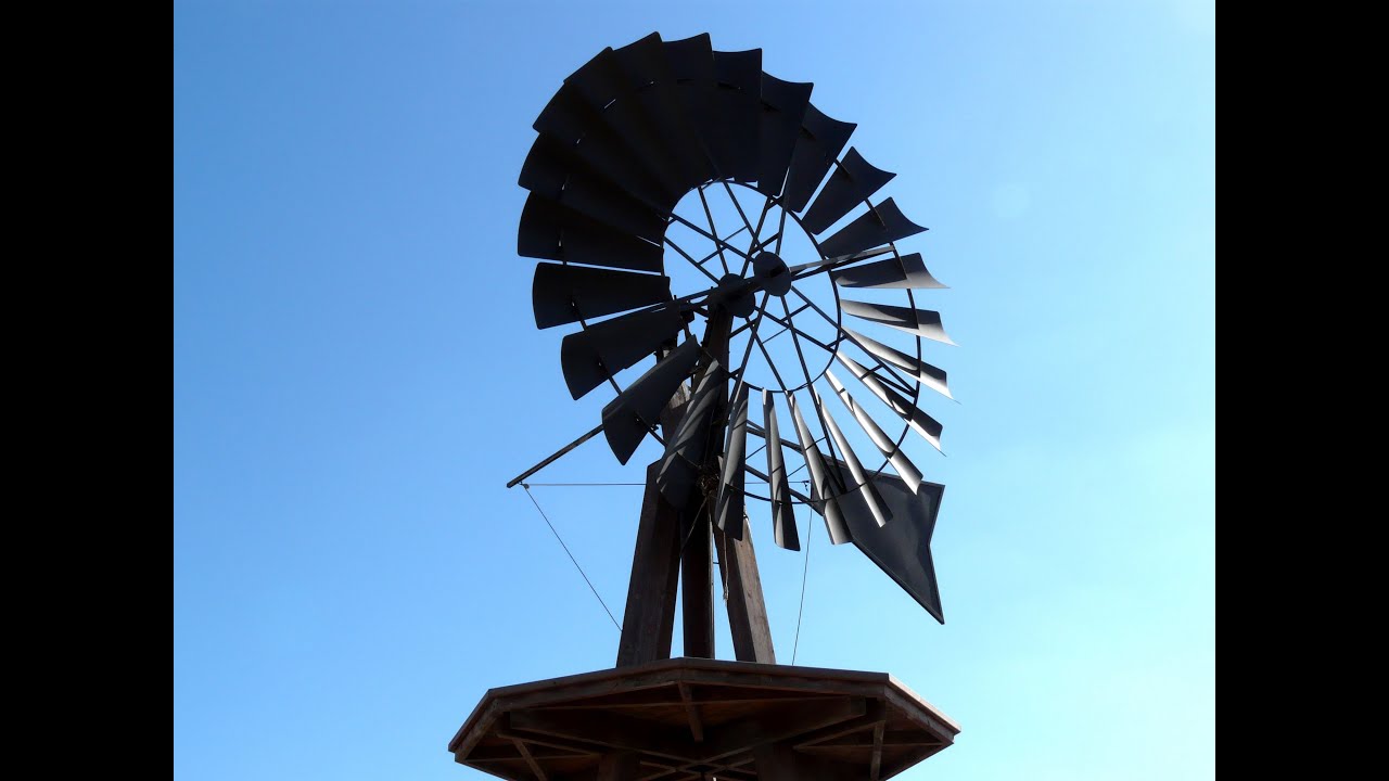 Vane windmills - YouTube