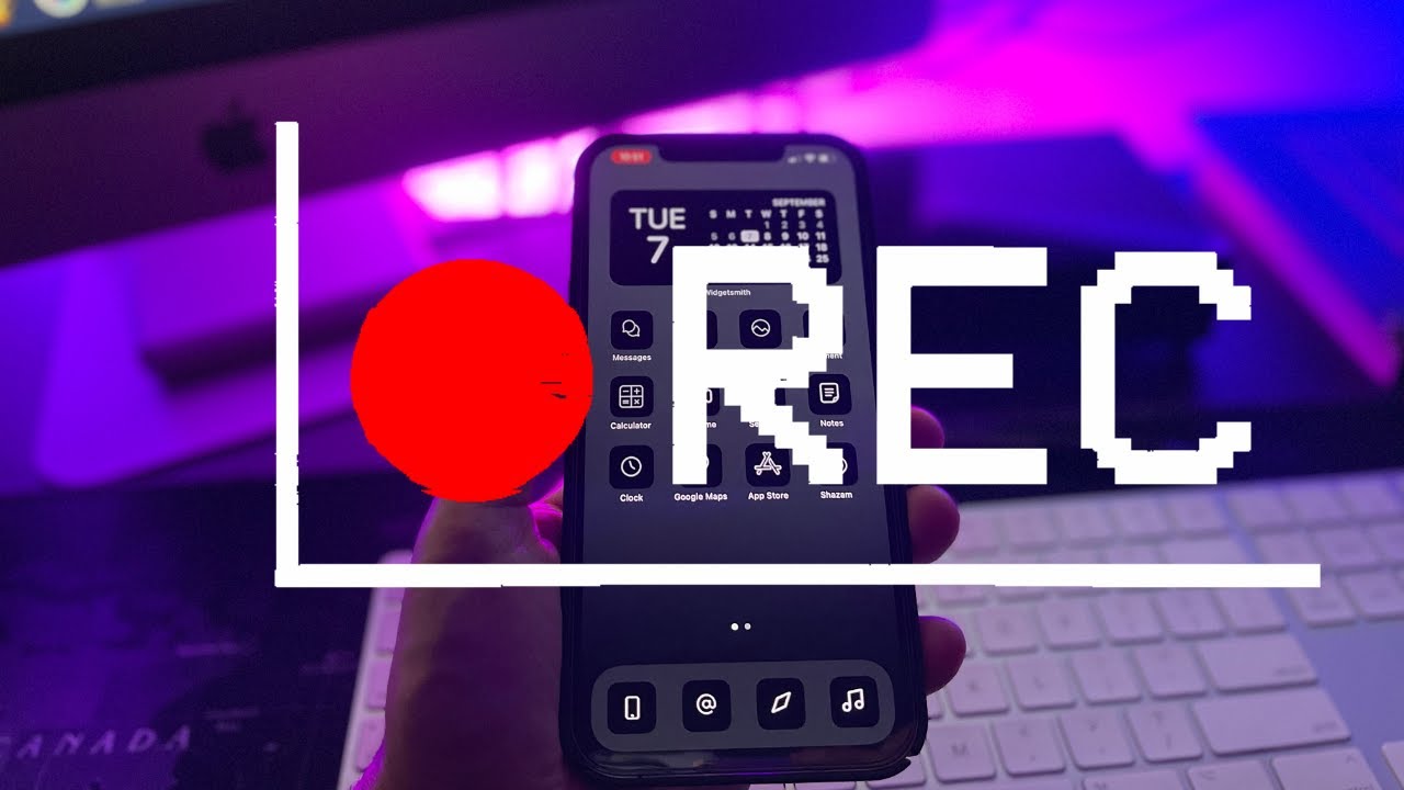 How to Record your iPhone Screen | Step By Step | Set Up and Record ...