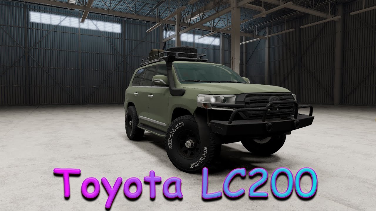 Toyota LC200-BeamNG Drive(#804) - YouTube