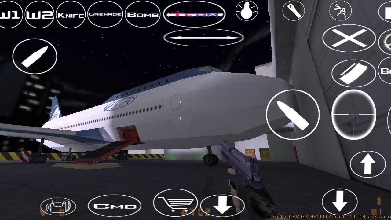 Counter strike 1.6 android - CS_747 Airport shootout ( with bots normal ...