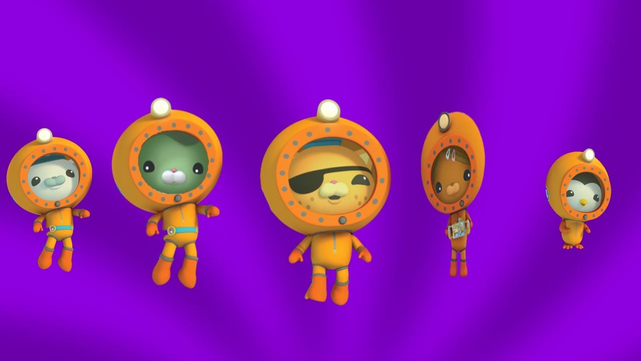 Octonauts submarine adventure finger family - YouTube