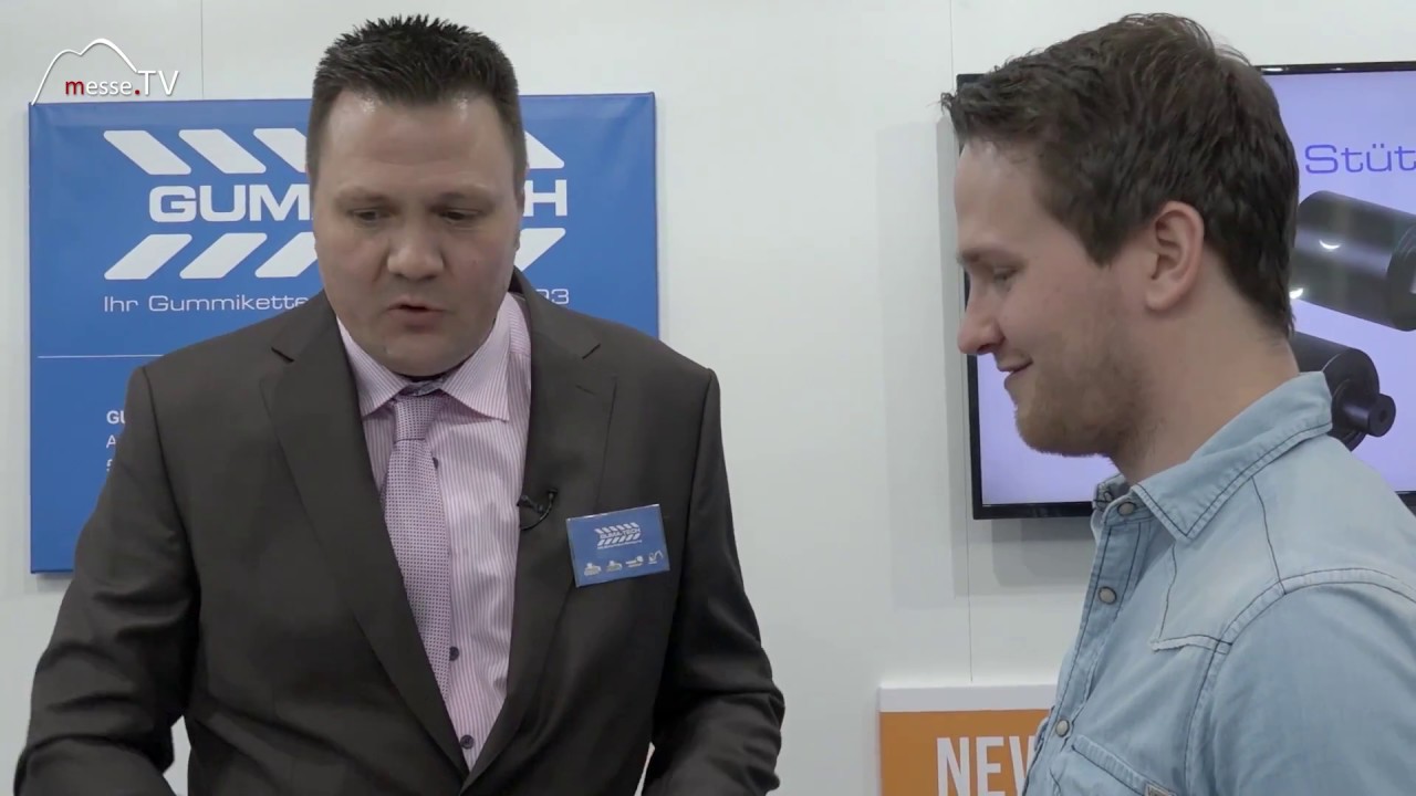 GUMA TECH • Recyclingsystem für Gummiketten - YouTube