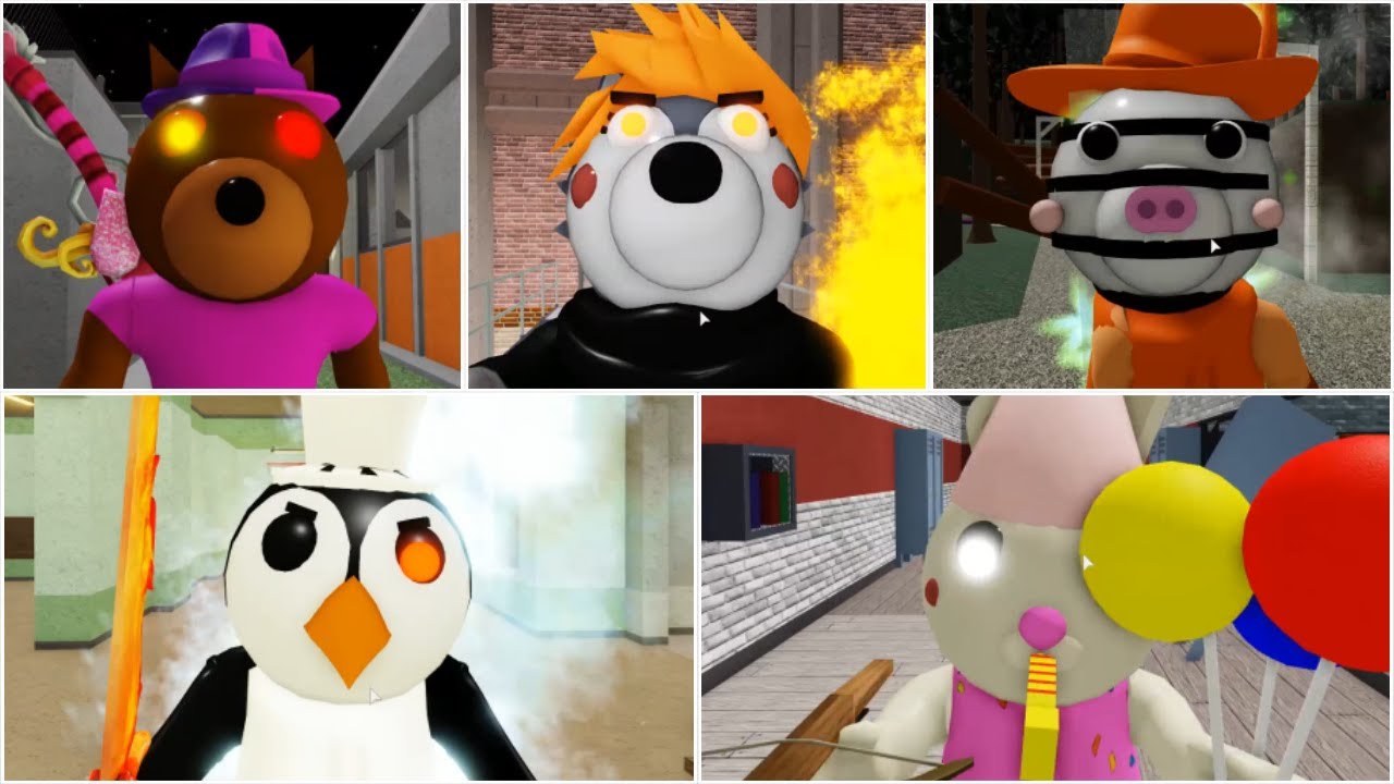 ROBLOX PIGGY NEW JUMPSCARES - Roblox Piggy Book 2 - YouTube