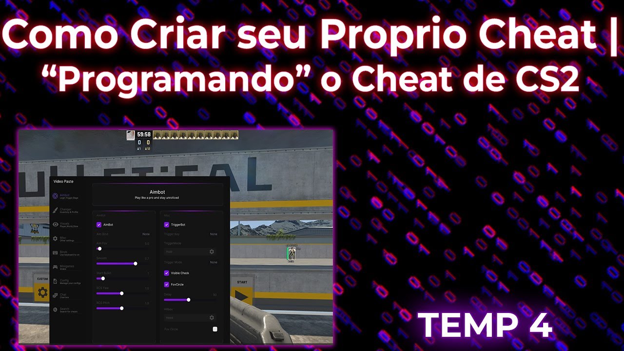 "Programando" seu Proprio Cheat de CS2 | Como criar seu Proprio Cheat - TEMP 4 #EP 2 - YouTube