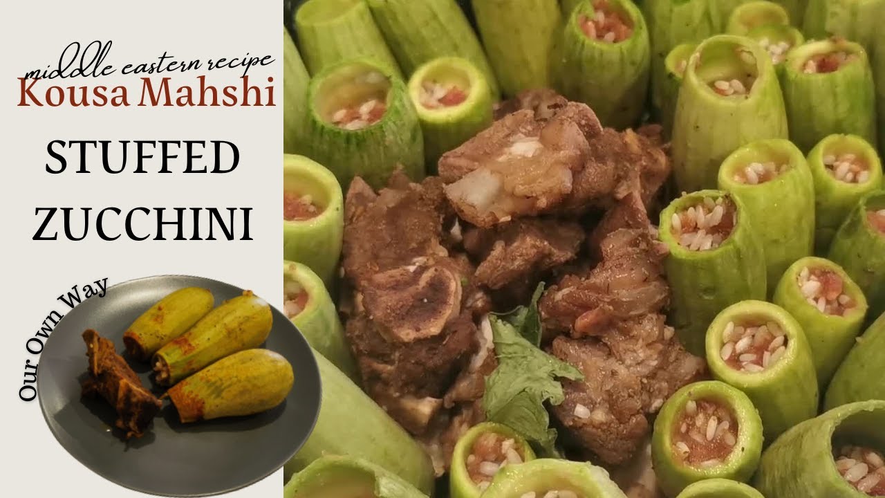 Kousa Mahshi / Stuffed Zucchini | Middle Eastern Recipes ️ - YouTube