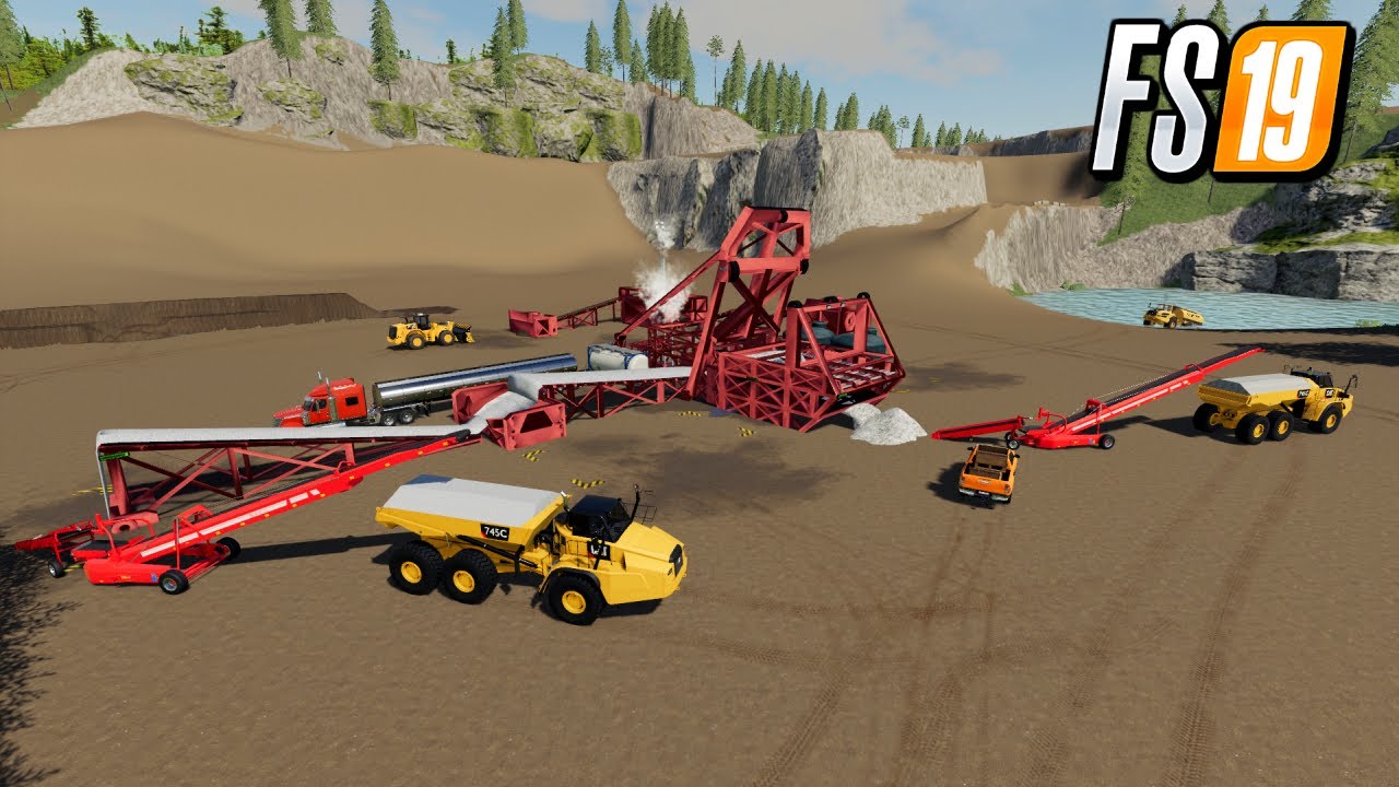 FS19 🚧 GOLD PRODUCTION 🚧 ALASKA - DELTA JUNCTION MAP FARMING SIMULATOR ...