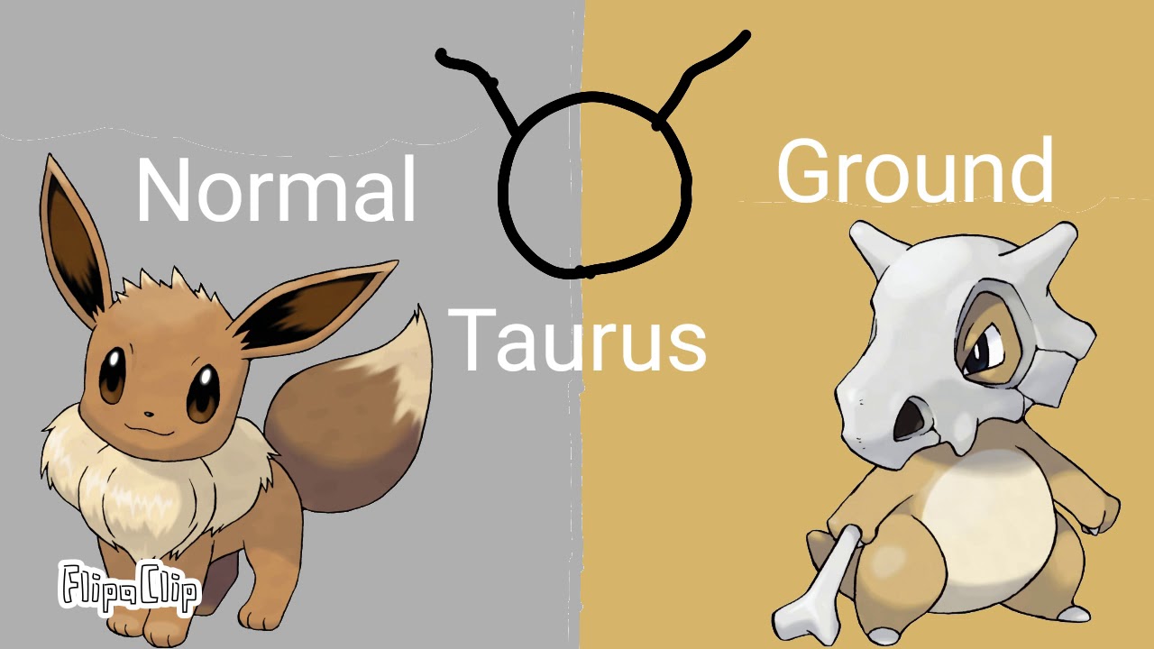 Zodiac signs as pokemon types - YouTube