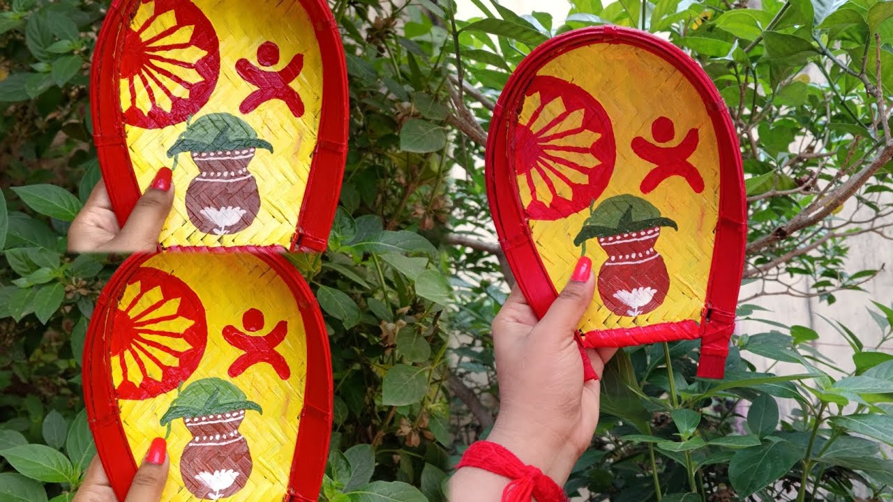 Kulo painting for Bengali Festive Occasion//Bengali Kulo art for ...