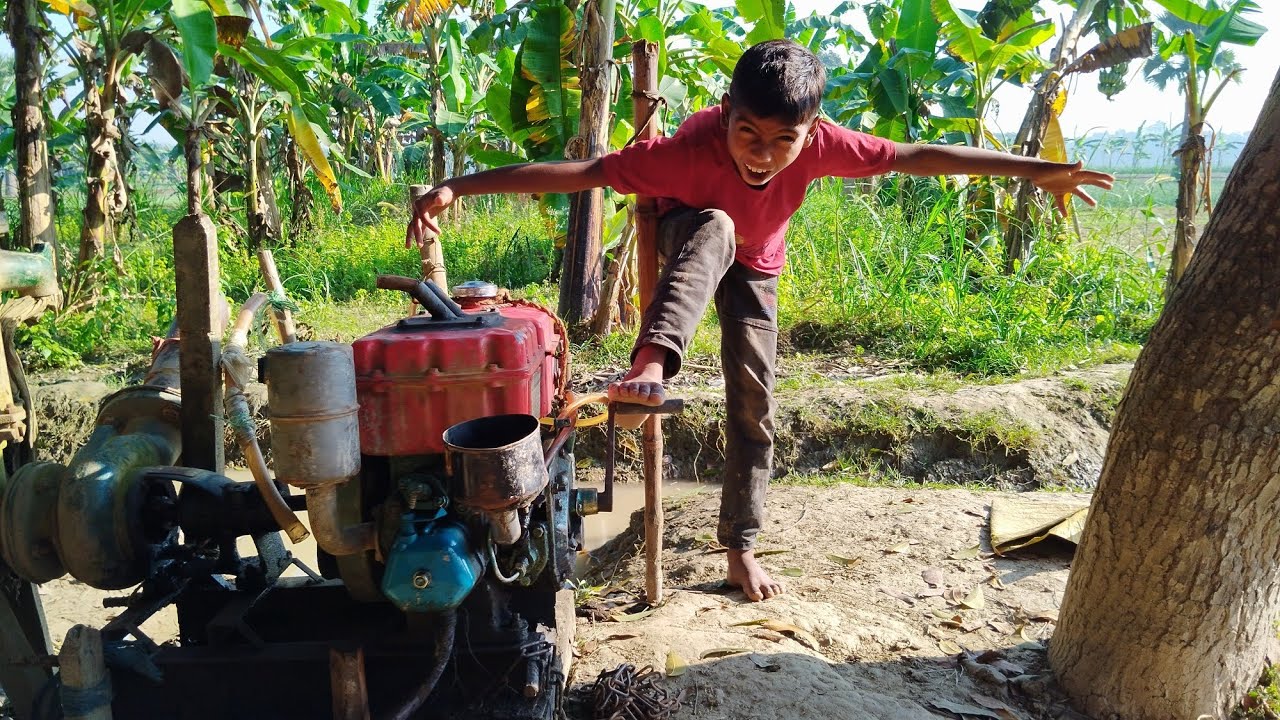 How To Machine Start Video call. Water 🌊 pump Machine Start Video. 3: Stirling Boy Machines ...