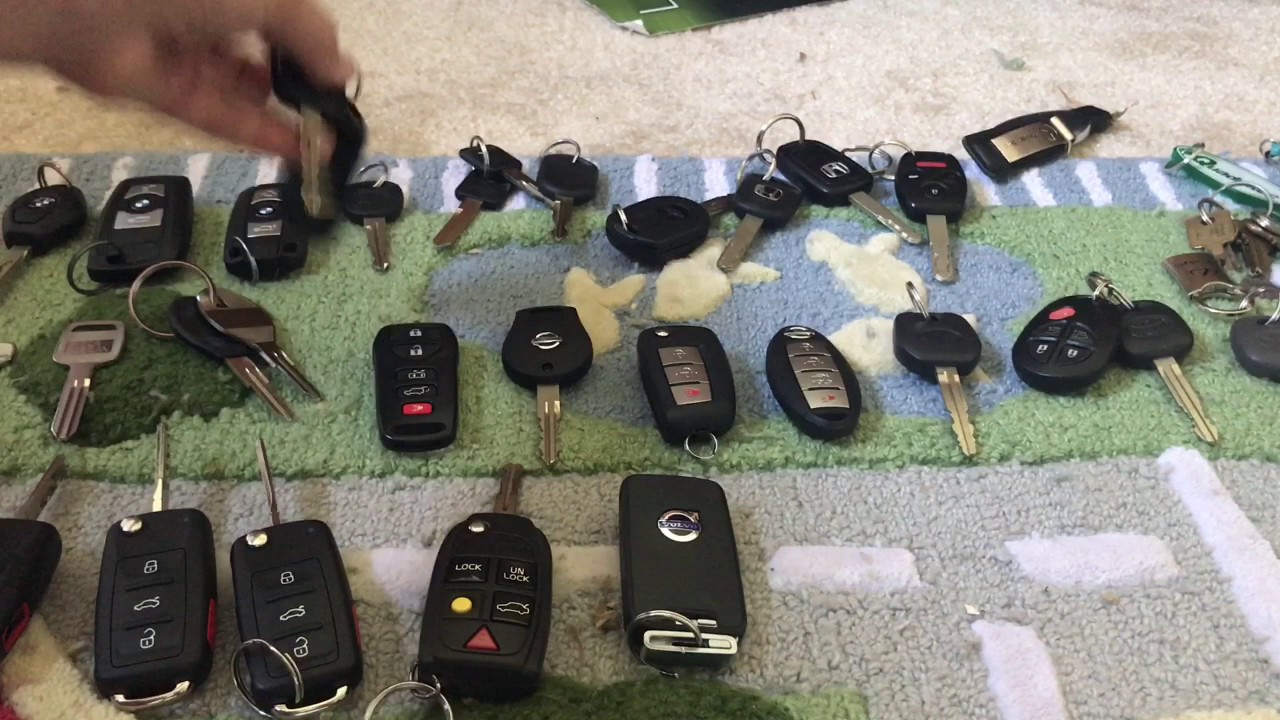 My Key Fob Collection Part 5 - YouTube