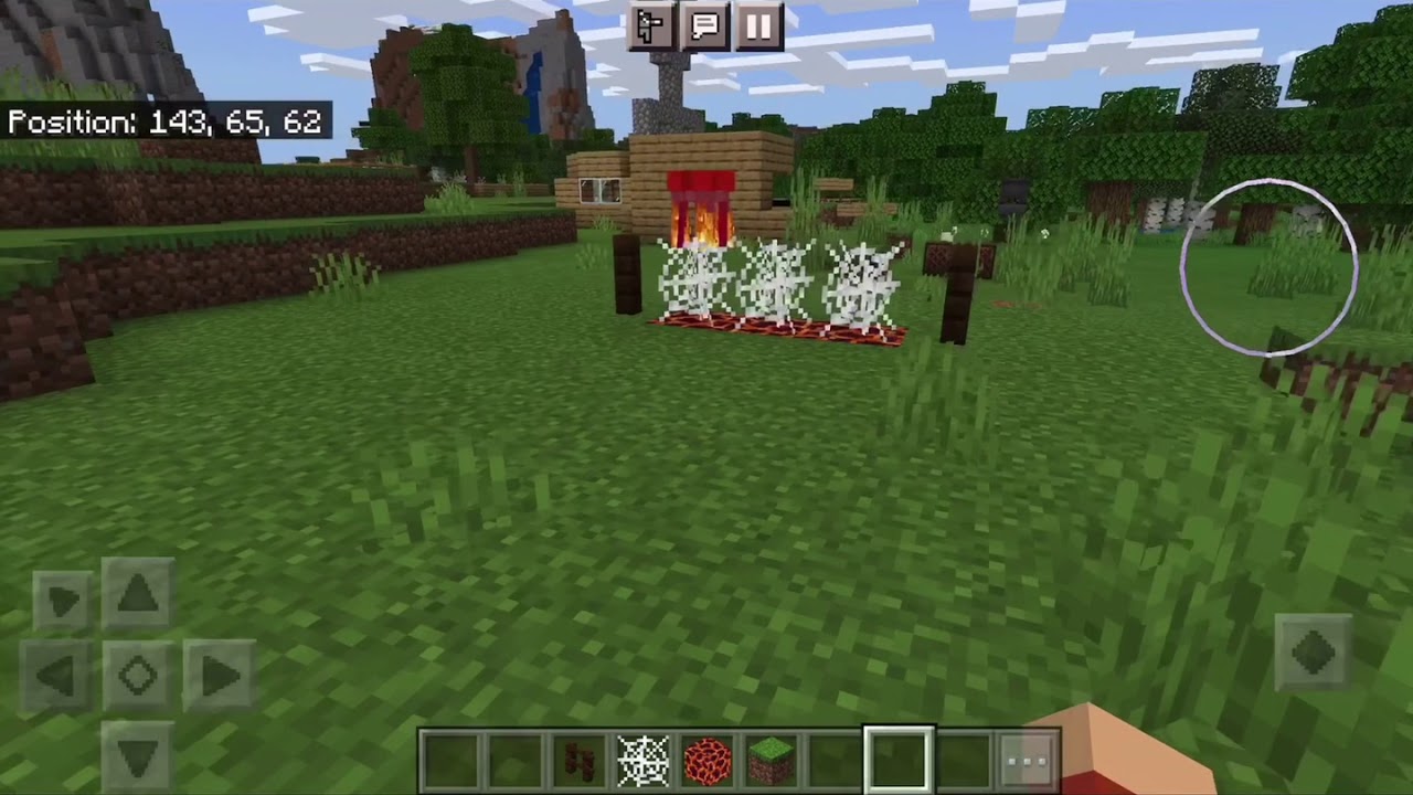 How to make barbed wire in minecraft - YouTube