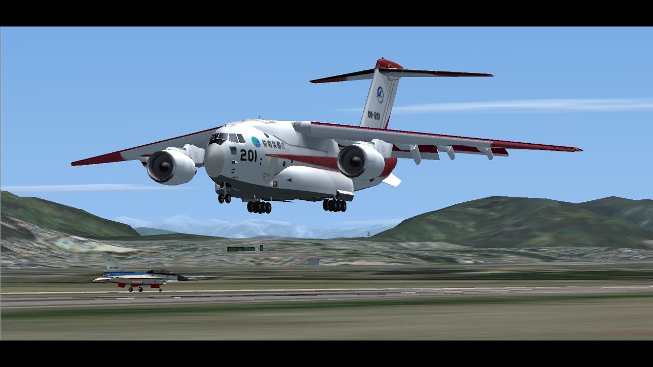 FSX AI JASDF GIFU AIr Base 2018 - YouTube