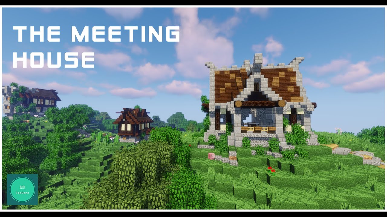 The Meeting House Minecraft Towny | TeeDane - YouTube