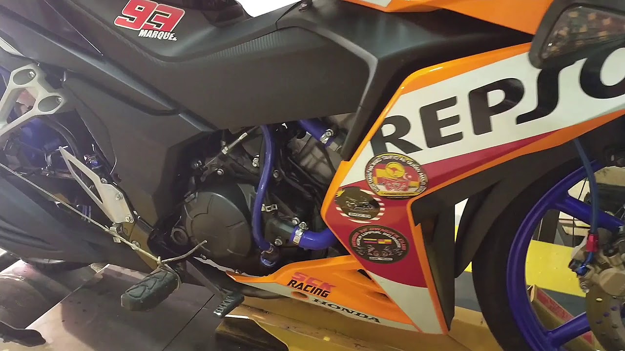 HONDA RS150 | ECU UMA M5 | D5 DYNO LAB - YouTube