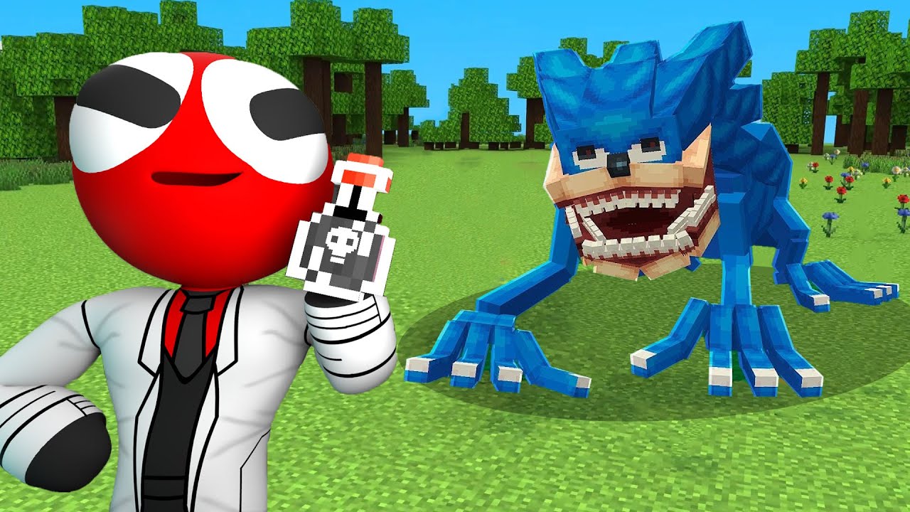 Monster School Red has New Friend | Rainbow Friends in Minecraft | Sad ...
