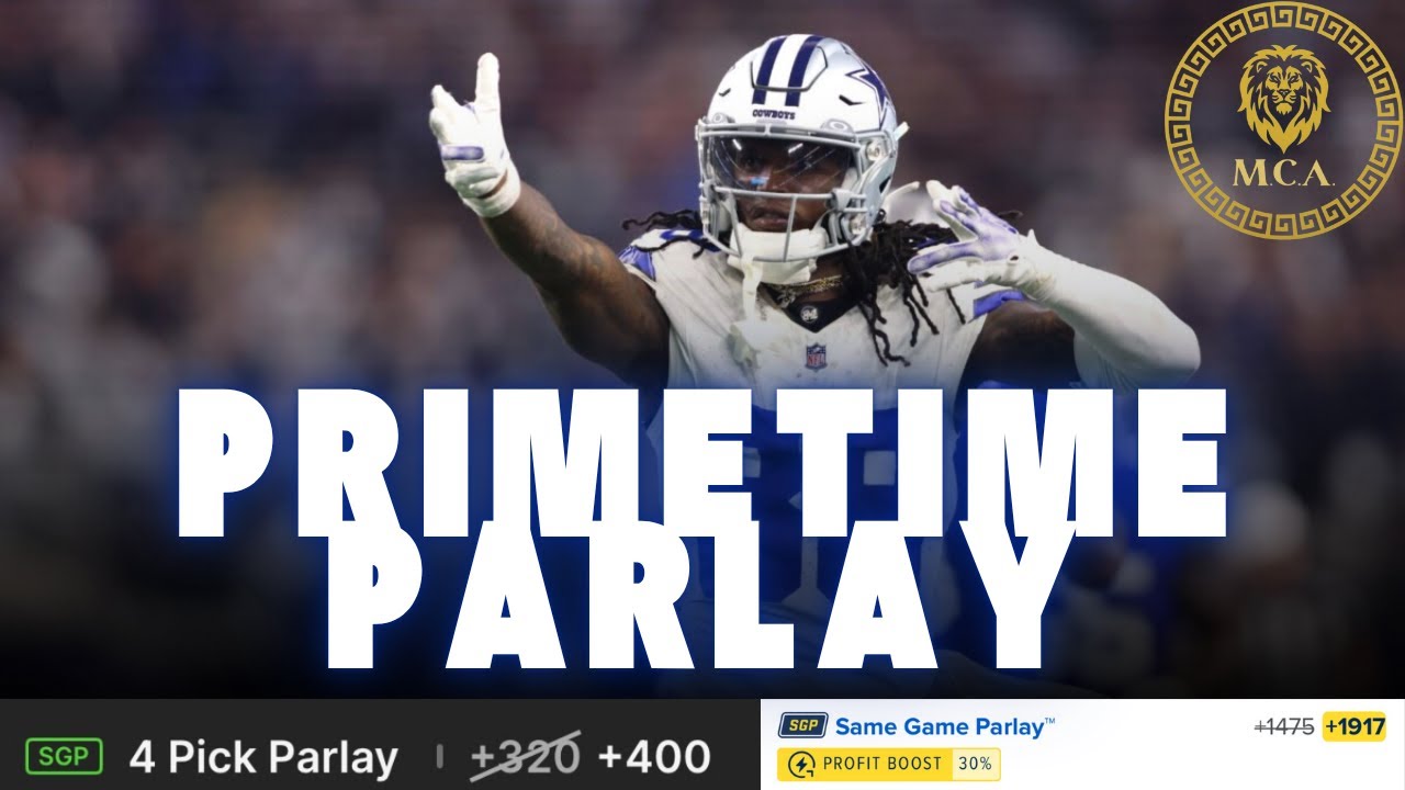 Best PrimeTime Parlay Monday Night Football Analysis and Parlay (Week ...