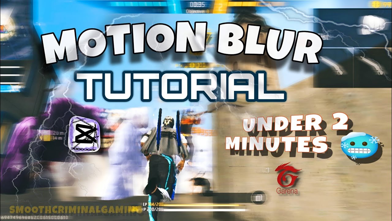Motion Blur Video Editing Under 2 Minutes like @_SMOOTHCRIMINALGAMING_ ...