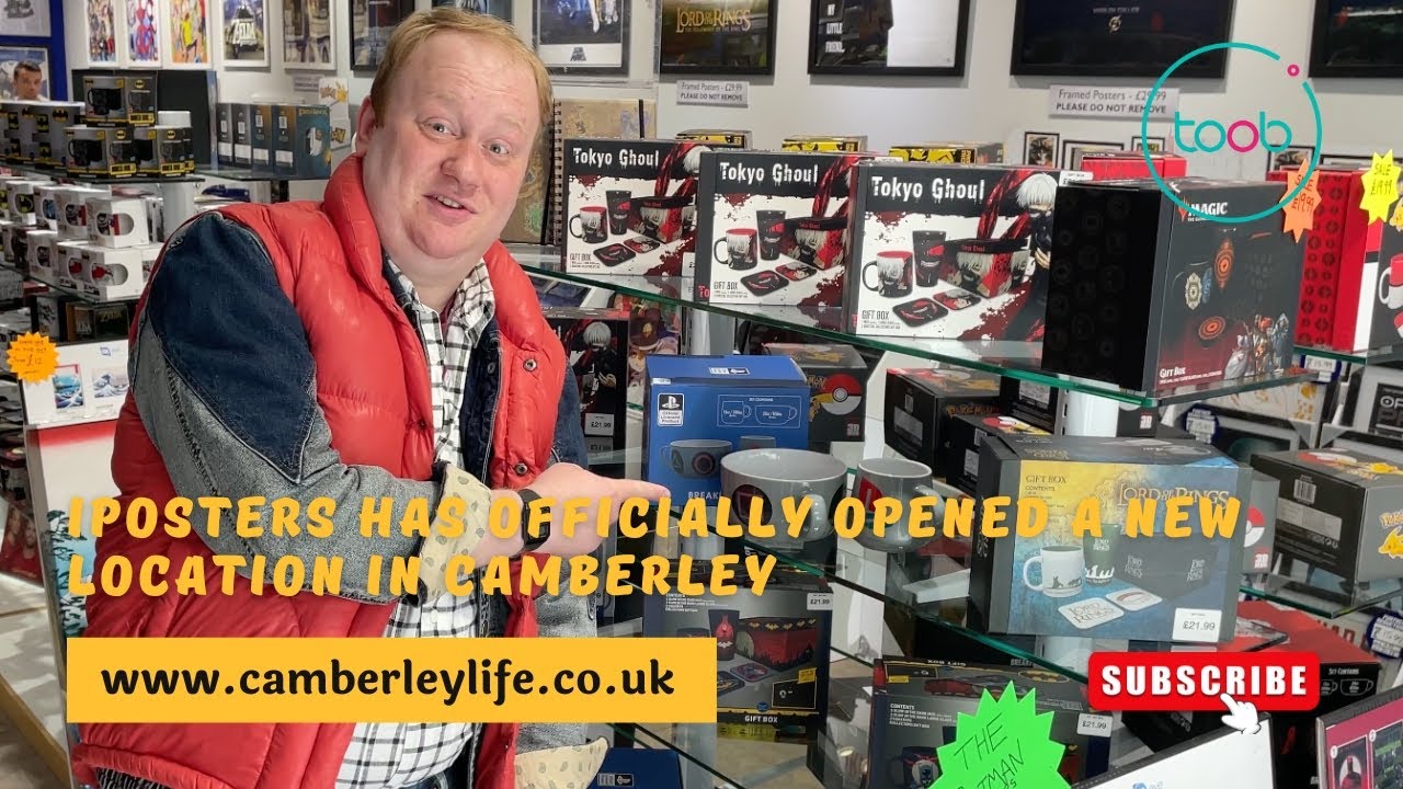 iPosters has officially opened a new location in Camberley - YouTube