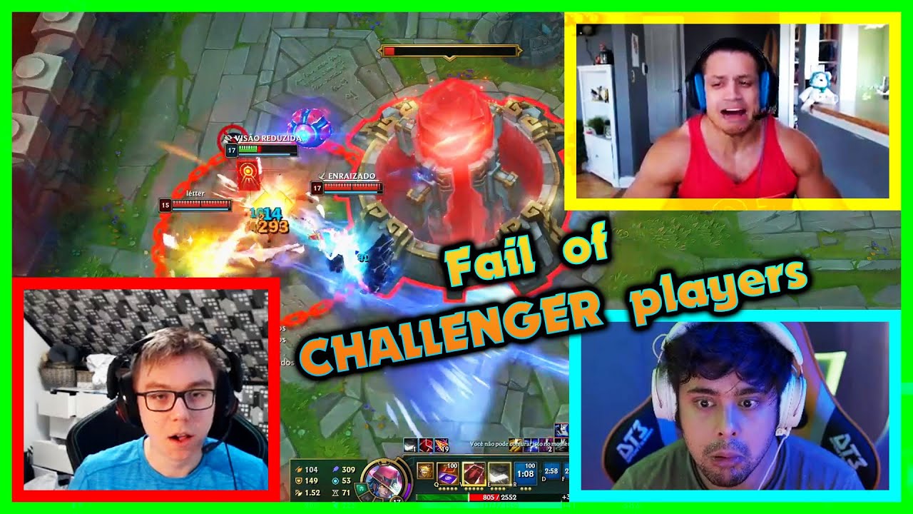 Fail of CHALLENGER players - Professional Dodgeball Player / LoL Daily ...