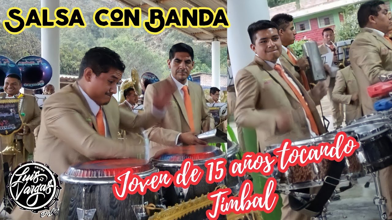 TOCANDO SALSA CON BANDA - Un Verano en Nueva York - - YouTube