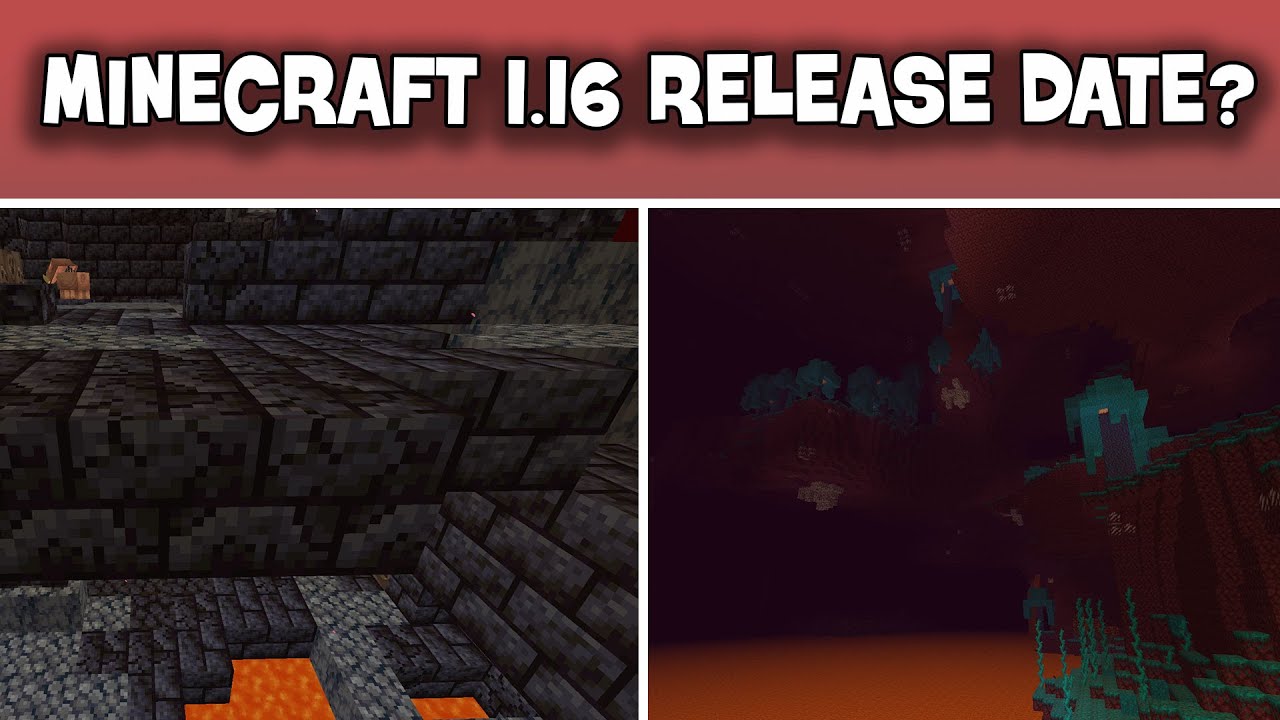Minecraft: 1.16 Nether Update Release Date | Console and PC - YouTube