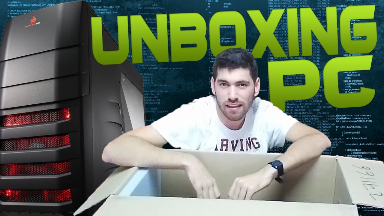 ESTE ES MI NUEVO PC GAMER ♥ UNBOXING DE UNBOXING COMPLETO - YouTube