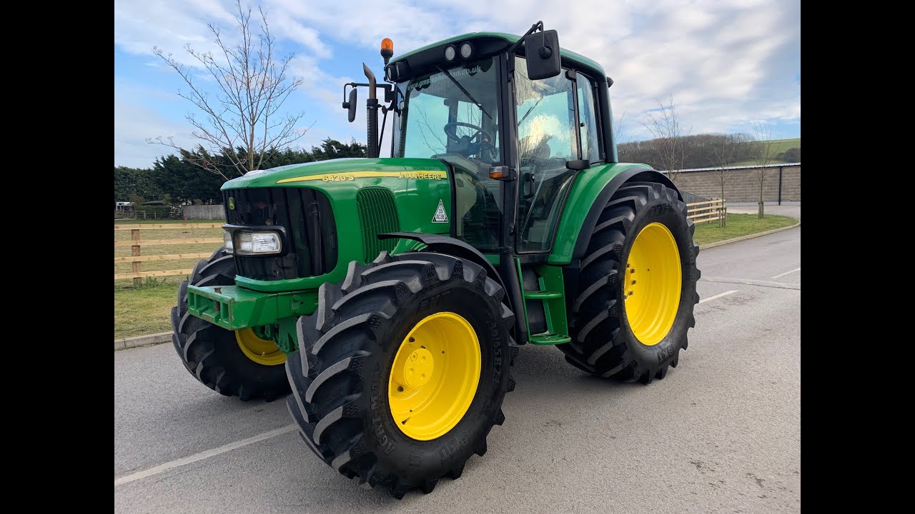 John Deere 6420S Tractor - YouTube